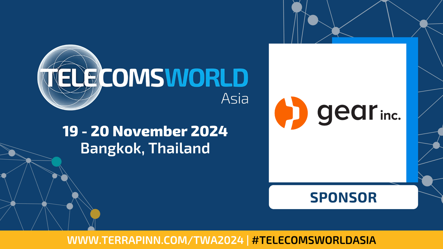 Join us at Telecoms World Asia 2024